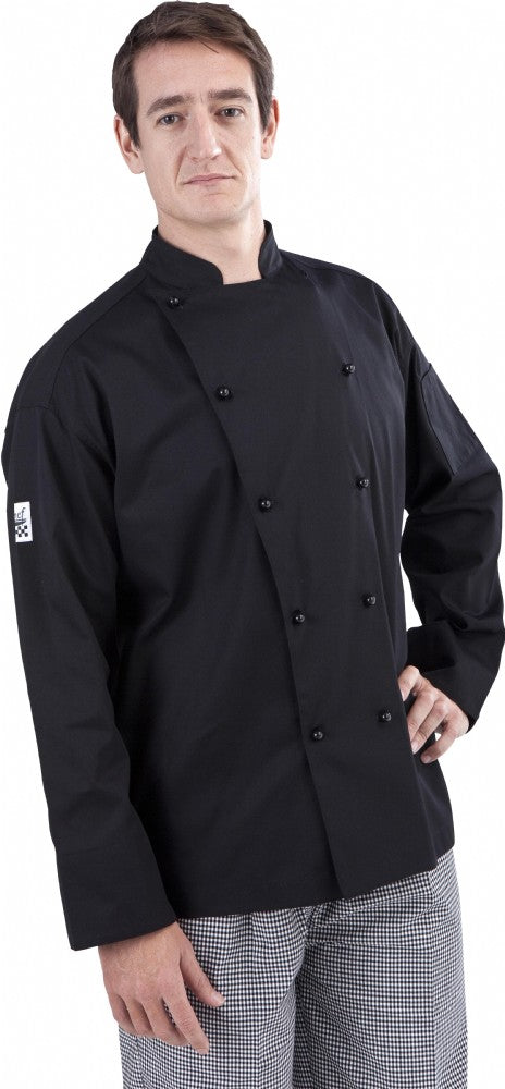 Chef Revival - Classic Black Long Sleeve Chef Jacket | Global Chef